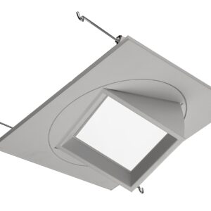 NICOR Lighting DLQ5-MA-10-120-3K-WH DLQ5 Downlight, 5", 3000K