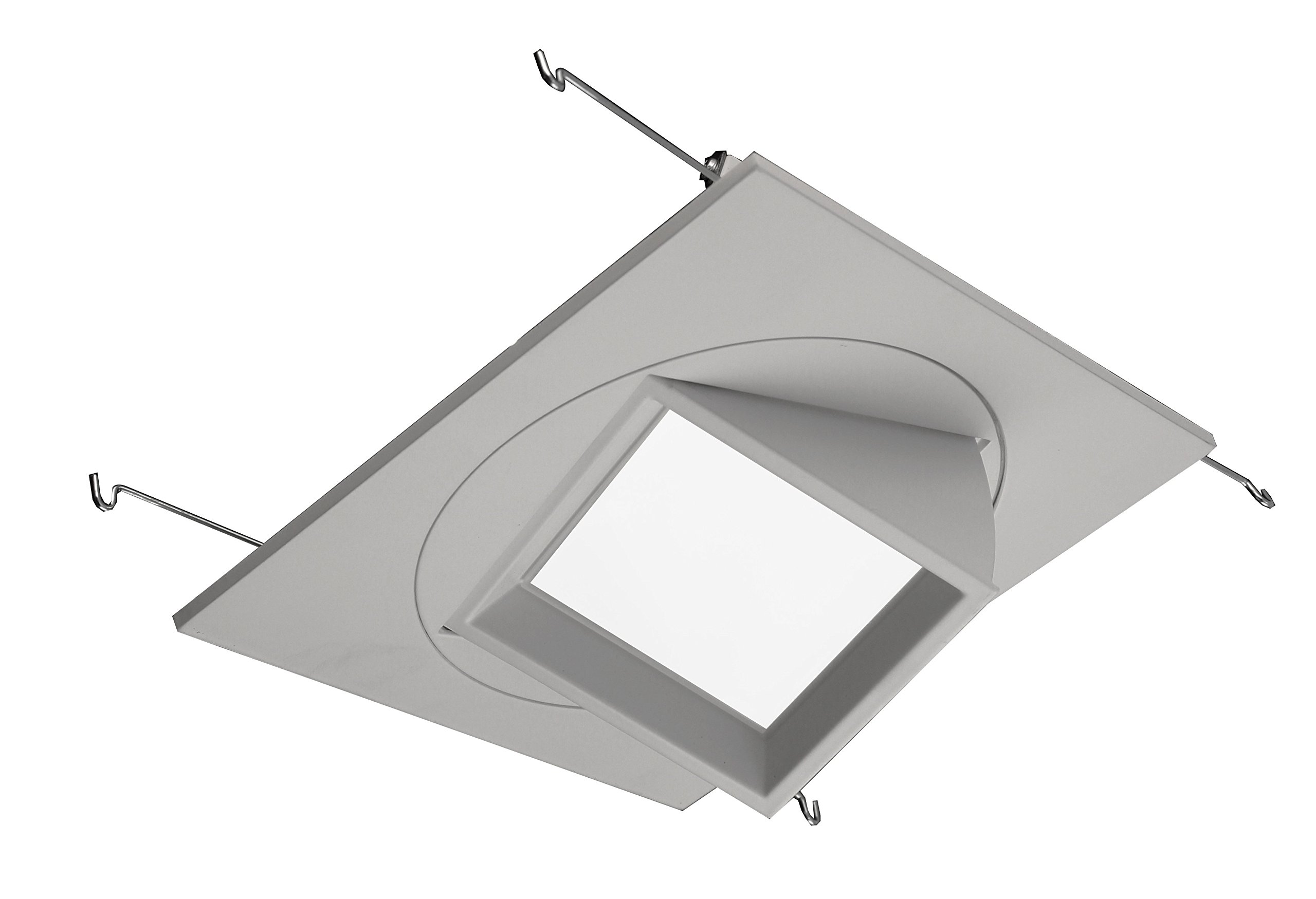 NICOR Lighting DLQ5-MA-10-120-3K-WH DLQ5 Downlight, 5", 3000K