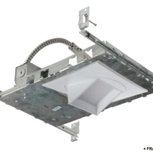 NICOR Lighting DLQ5-MA-10-120-3K-WH DLQ5 Downlight, 5", 3000K