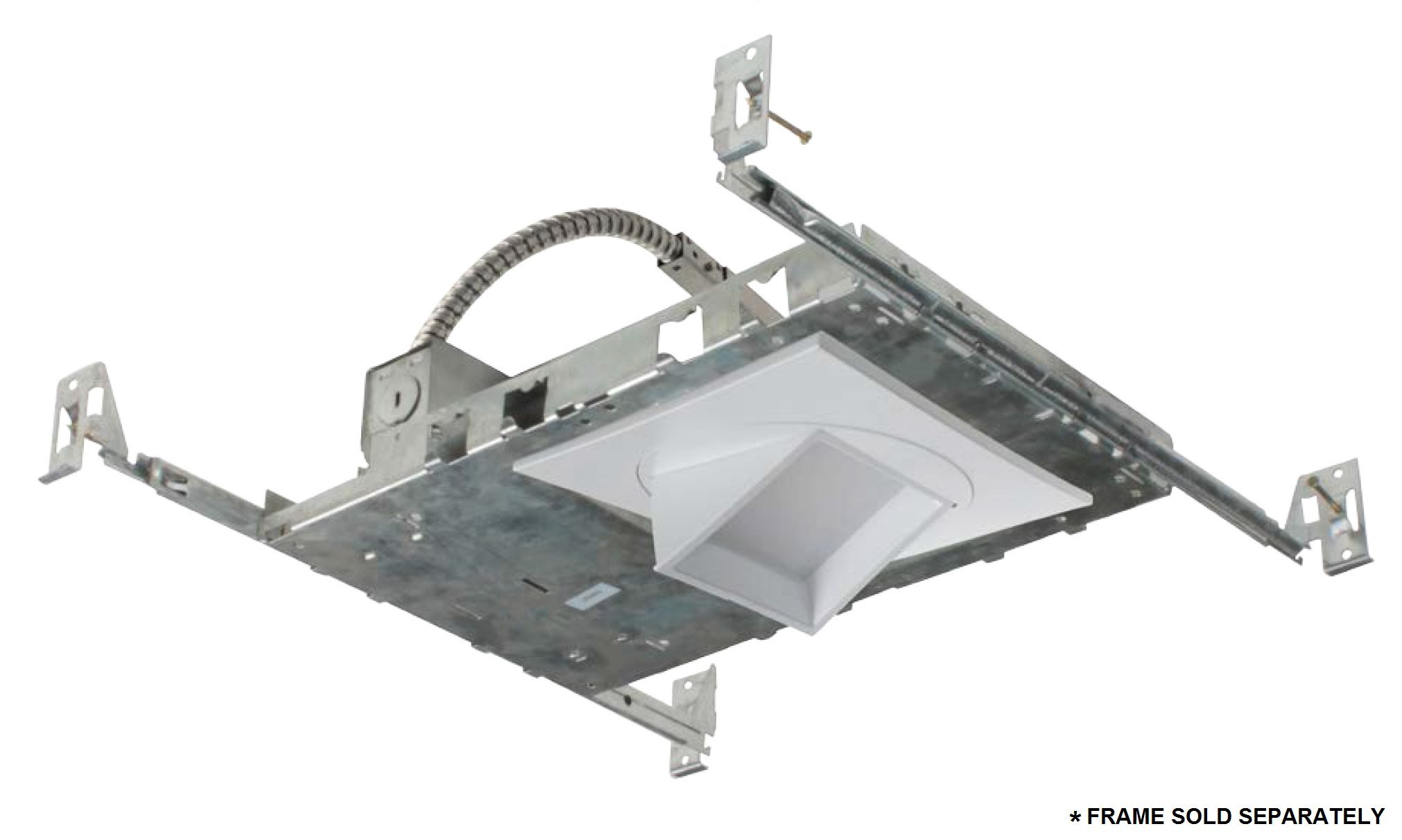 NICOR Lighting DLQ5-MA-10-120-3K-WH DLQ5 Downlight, 5", 3000K