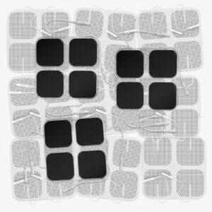 doneco tens unit pads 2"x2" 48 pcs replacement pads electrode patches for electrotherapy