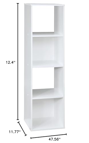 Closetmaid 4 Cube Stackable Storage, White