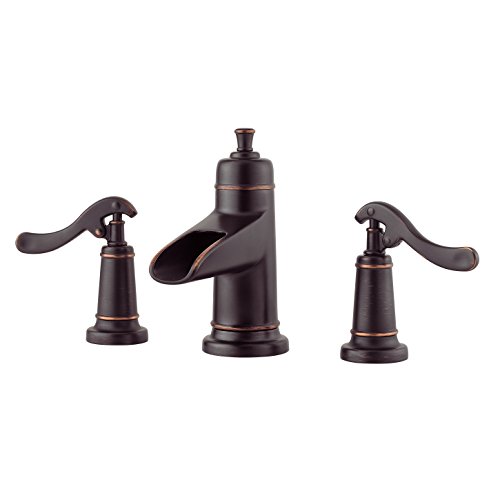 Pfister LG49YP1Y Ashfield 2-Handle 8" Widespread Bathroom Faucet in Tuscan Bronze, Water-Efficient Model