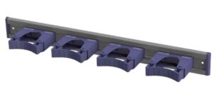 toolflex original pro 20" wall mounted storage system 4 purple large holders