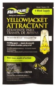 rescue yjta-db36 4 week yellow jacket trap attractant