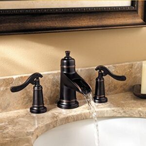 Pfister LG49YP1Y Ashfield 2-Handle 8" Widespread Bathroom Faucet in Tuscan Bronze, Water-Efficient Model