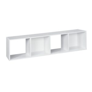 Closetmaid 4 Cube Stackable Storage, White