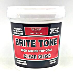 crystalac brite tone high solids polyurethane instrument finish 8 oz mini (clear gloss)