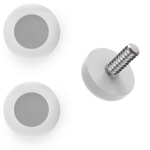 keycatch magnetic key holder, screw-in, white (pack of 3)