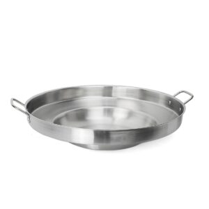 comal - professional grade stainless steel - national standard products® (22" concave stainless steel)