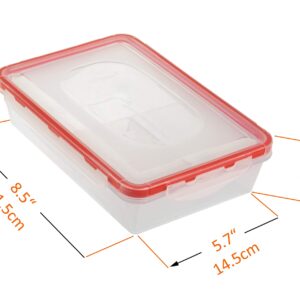 Meal Prep Lunch Box - 8 Piece Set - Insulated Container For Women or Men - 3 Bento Style Boxes (BPA Free) in Large Lunch Bag- Microwave Safe - Includes Fork, Spoon, Thermos & 2 Ice Packs - A2S