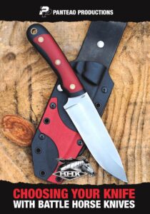 panteao productions: battle horse knives - bvpd008 - knife selection & survival knives