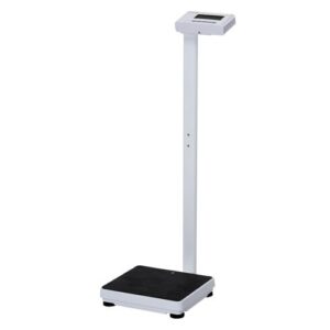 ms4900 digital platform scale w/ column and display, 660 lb capacity