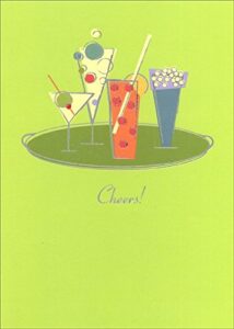 party drinks - birthday card