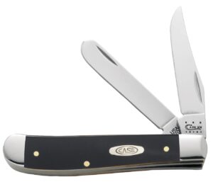 case wr xx pocket knife black synthetic mini trapper item #22414 - (2207 ss) - length closed: 3 1/2 inches