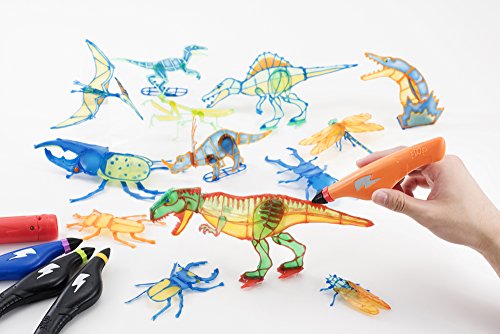 3D Dream Arts pen dinosaurs and insects set (4)