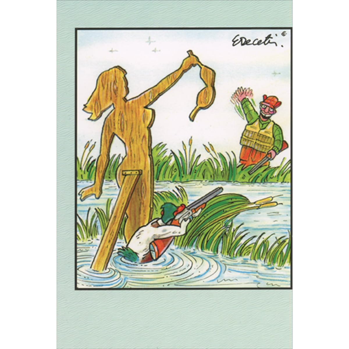 Duck Decoy - Eric Decetis Funny Birthday Card