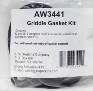 aw 3441 griddle mesh replacement gasket vermont castings 0003441 5/16" vcggb