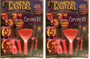 pumpkin masters america's favorite pumpkin carving kit (pack of 2)