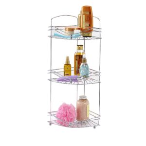 bath bliss spa tower towel stand, chrome