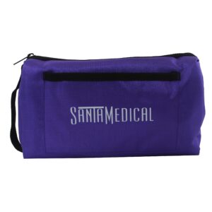 Santamedical Adult Deluxe Aneroid Sphygmomanometer with Stethoscope, Cuff and Carrying case Purple