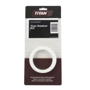 titan capspray 0297052 or 297052 quart (1) cup gasket 6 pack - oem