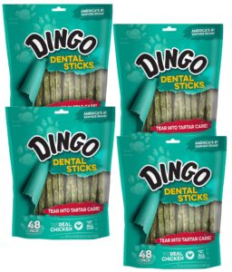 dingo dental sticks for tartar control, 192-count