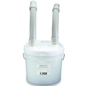 buffalo trap-eze ss self-sanitizing trap 5 gallon complete kit sanitrap3