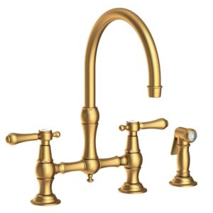 newport brass 9458/10 kitchen-sink-faucets, satin bronze (pvd)