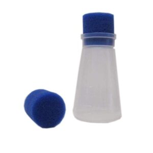 azer scientific es3837 blue foam plug for drosophila vials, 10" length (pack of 500)