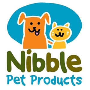 Nibble Pet Products Healthy Teeth Interactive Dog Toy Chew, Red