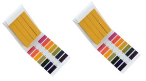 2 packs ph 1-14 test paper litmus lab strips, 100pcs per pack, cp & hp soap making