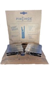 pincinox stainless steel clothespegs 20 pack-new kraft paper packaging against rust or breakage