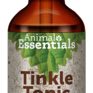 Animal Essentials Tinkle Tonic for Cats & Dogs - Dog & Cat Urinary Supplement, Urinary Support, Herbal Formula, Veterinarian Recommended - 2 Fl Oz