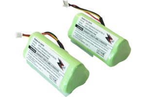 zzcell® 2-pack bar code scanner battery replacement for motorola symbol ls4278 / btry-ls42raaoe-01