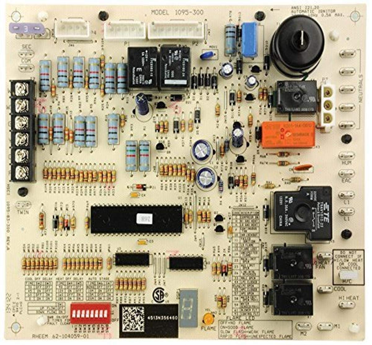 Protech 62-104059-01 Integrated Furnace Control Board (IFC)