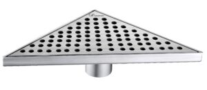 dawn tre131004 rhone river series triangle shower drain