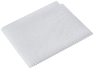 annie mesh fabric lightweight 18"x 54" white, 18" by 54"