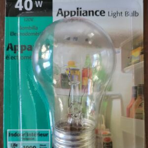 Sylvania 40W Appliance Light Bulb 40Acl/APPL/Bl