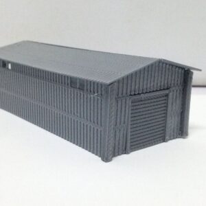 Outland Models Train Large Metal Style Shed for Warehouse/Factory Z Scale