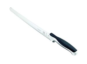 mercer culinary - m23210wbh mercer culinary millennia 10-inch wide wavy edge bread knife, white