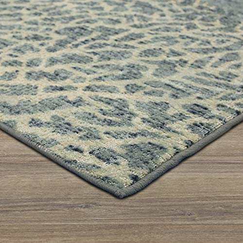 Mohawk Home Coral Reef Coastal Area Rug, 7'6"x10', Blue