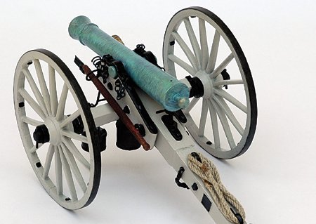 Guns Of History James Cannon 6-lb 1:16 Scale Artillery Model Hobby Kit MS4007 - Model Expo