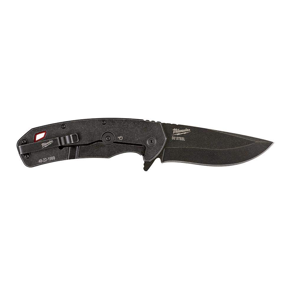 Milwaukee 48-22-1999 3.5 in. Hardline Smooth Blade Pocket Knife