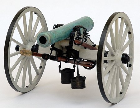 Guns Of History James Cannon 6-lb 1:16 Scale Artillery Model Hobby Kit MS4007 - Model Expo