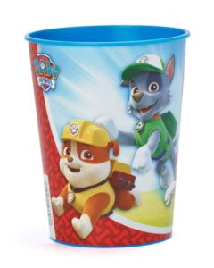 american greetings paw patrol party supplies, 16 oz. reusable plastic party cups (12-count)