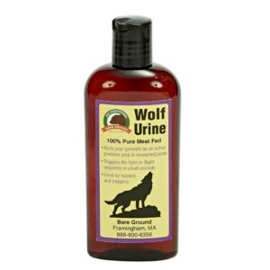 just scentsational wu-4 wolf urine for gardens, hunters, and trappers, 4 oz