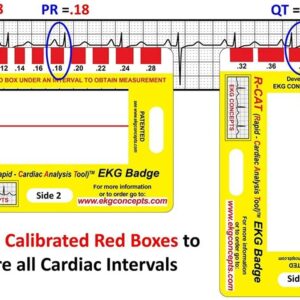 R-CAT EKG Badge