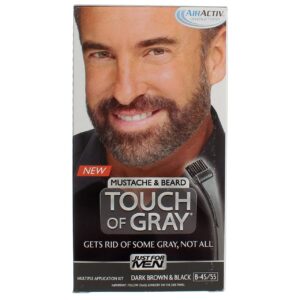 touch of grey drk brwn n size 1ct touch of grey dark brown a and black 1ct