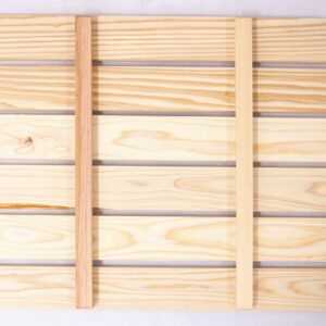 Ichihara Wood Workshop Slatted Wooden Bath Slatted Wood Water Cedar Medium 33.5 x 18.5 x 1.6 inches (85 x